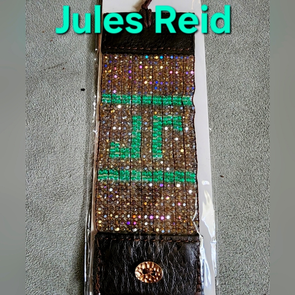 New Unopened Jules Reid Beaded Wrap Bracelet Designer… - Gem